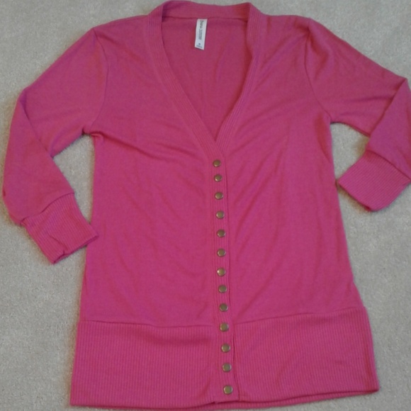 Zenana Outfitters | Sweaters | 34 Sleeve Snap Button Cardigans | Poshmark
